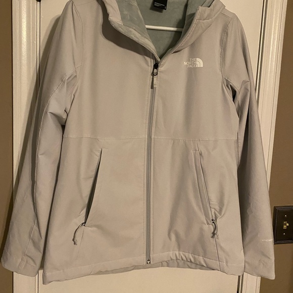 The North Face | Jackets & Coats | The North Face White Jacket With ...